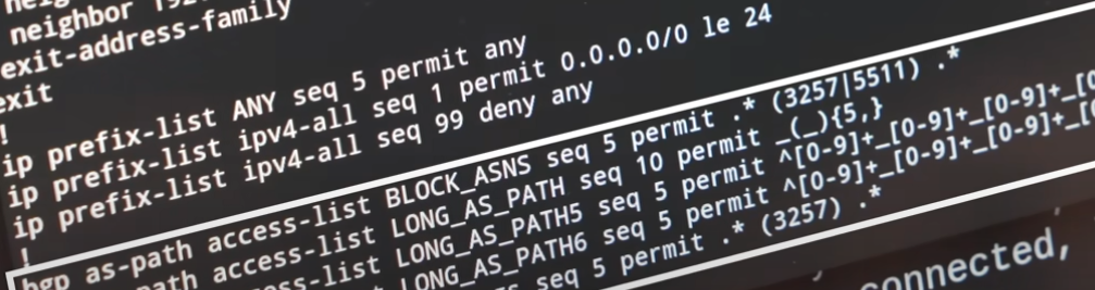 Full BGP table in Linux with FRR – Serial Port